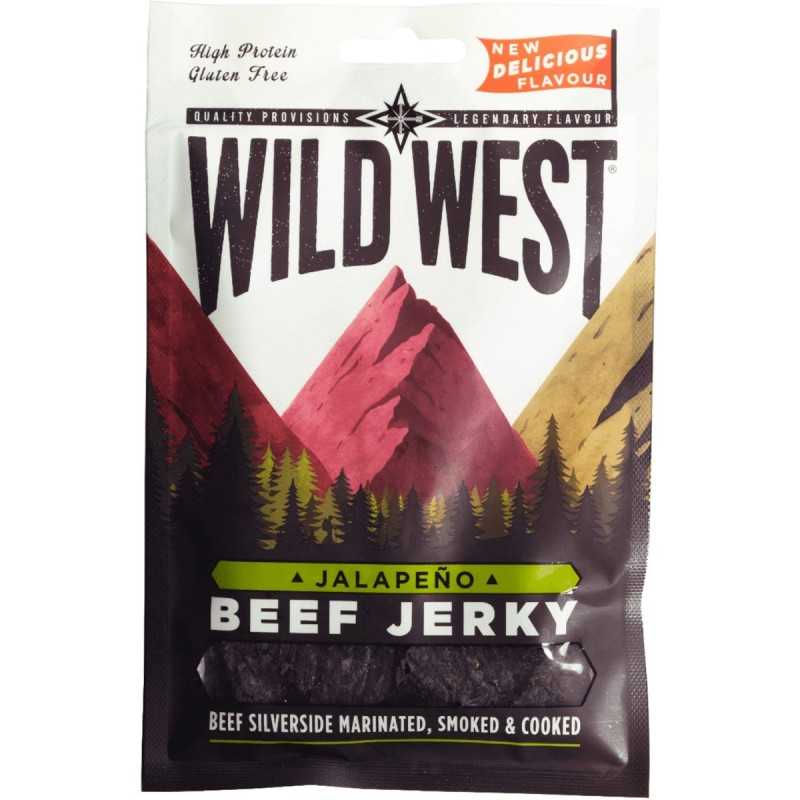 Wild West Beef Jerky Jalapeno 70gr | lightgear.gr